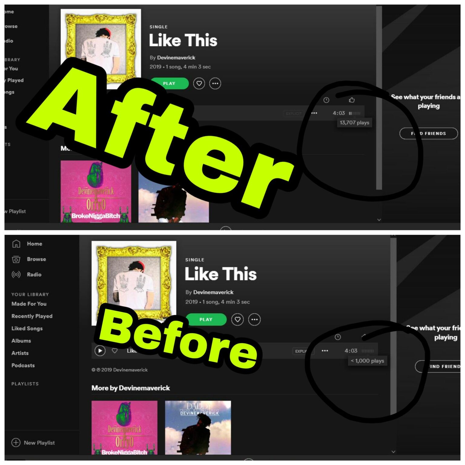 Buy Spotify Streams (Country Targeted) - USA | UK | Canada | Germany